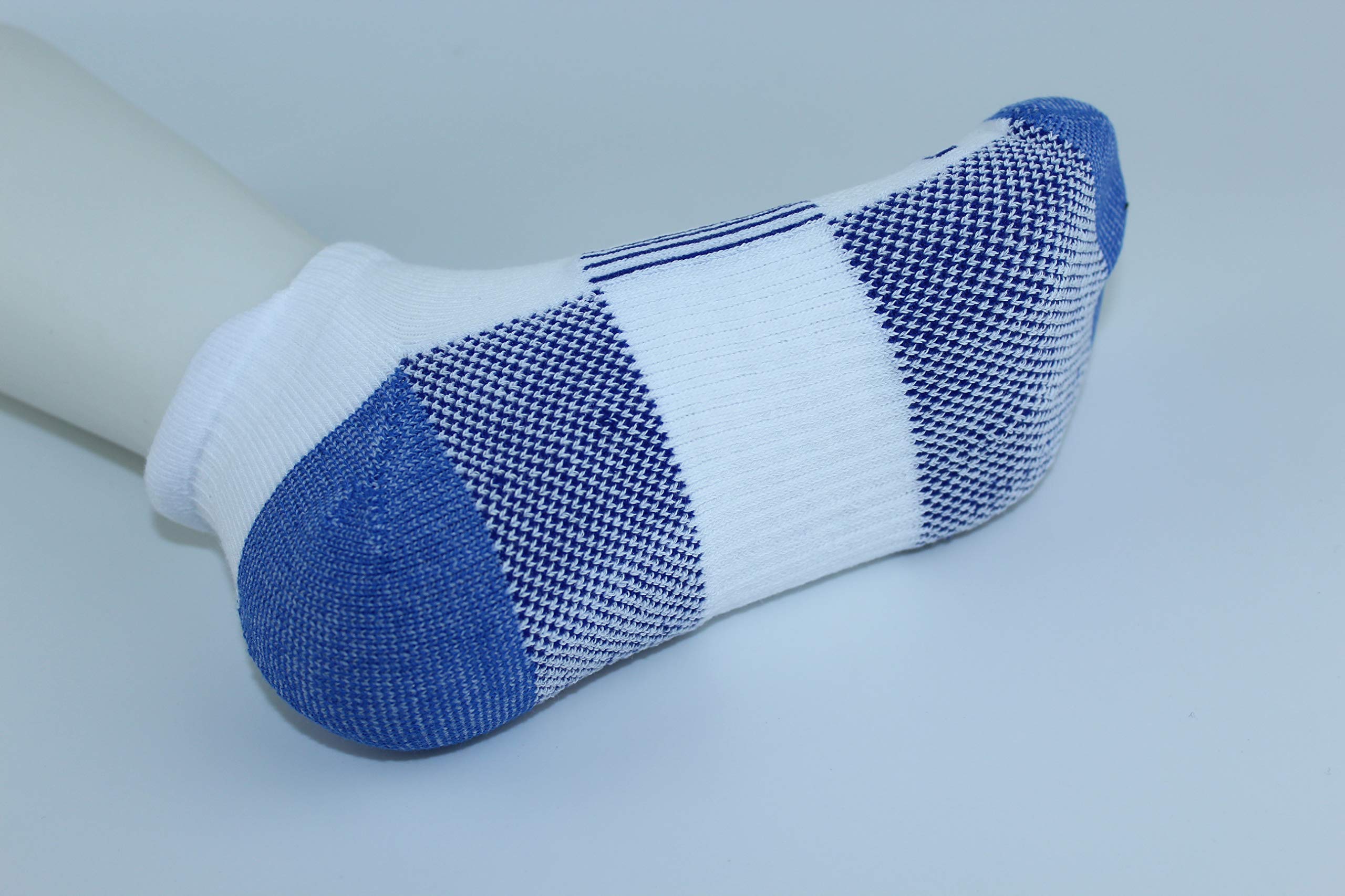 rifix Womens Ankle Running Socks,Cotton Low Cut Athletic Socks,No Show Sports Socks(6P Mix-color1)