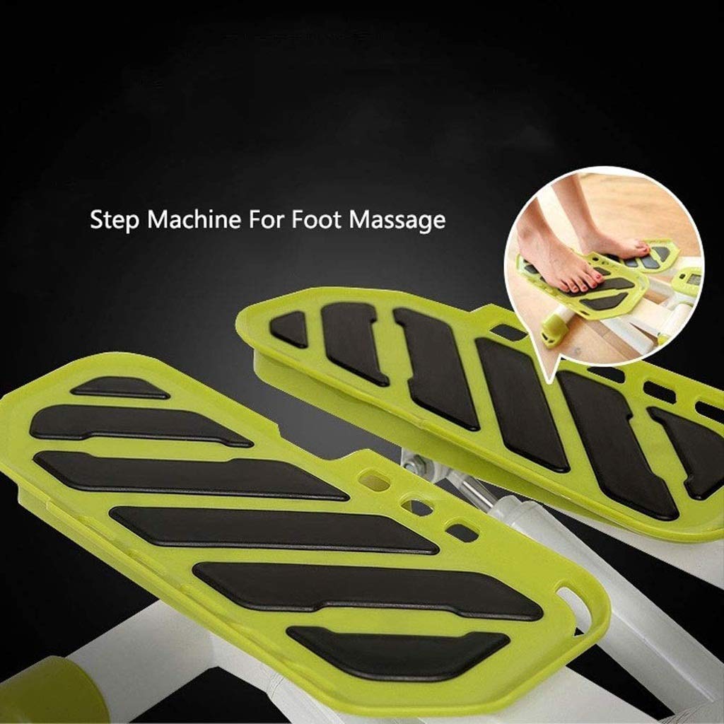 YFDM Mini Stepper, Fitness Stair Stepper Portable Twist Stair Stepper Adjustable Resistance, Fitness Exercise Machine