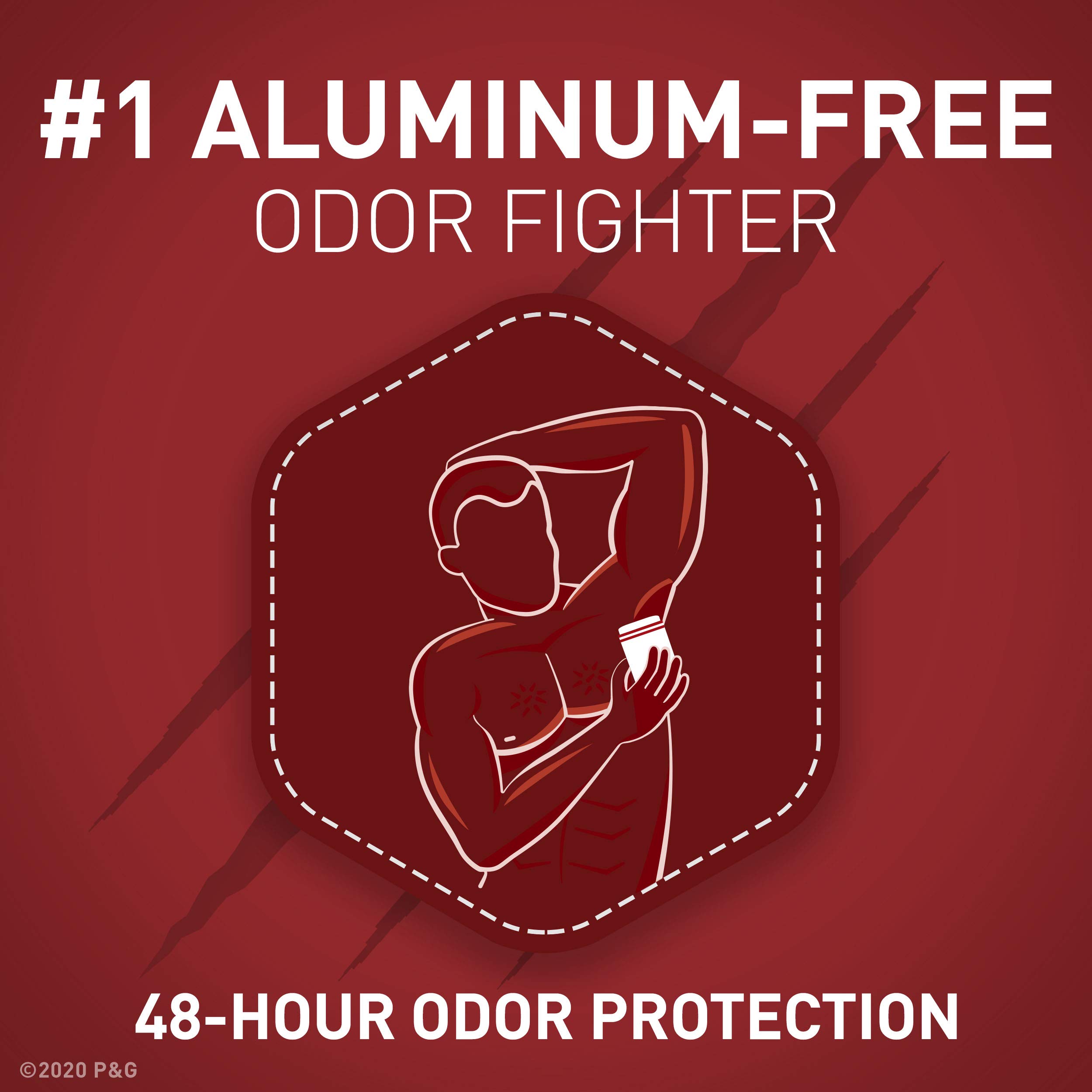 Old Spice Aluminum Free Deodorant for Men, Dragonblast, 48 Hr. Protection, 3 oz