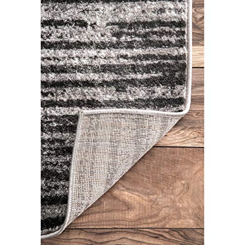 NuLOOM Contemporary Faded Elsa Area Rug, 5' x 8', Grey