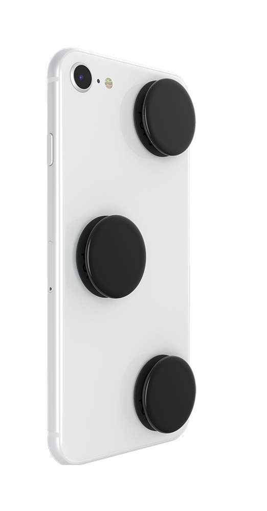 PopSockets PopMinis: Mini Grips for Phones & Tablets (3 Pack) - Triple Black