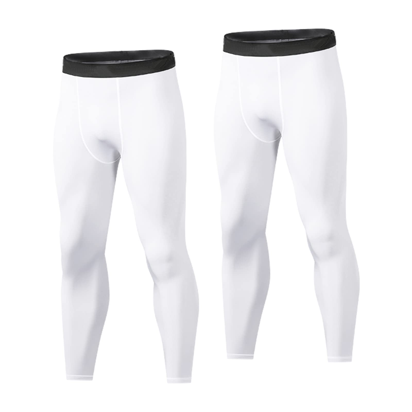 VLITEPRO 3Pack Men's 3/4 Compression Pants Capri Athletic Base Layer Tights Leggings for Running Yoga Basketball