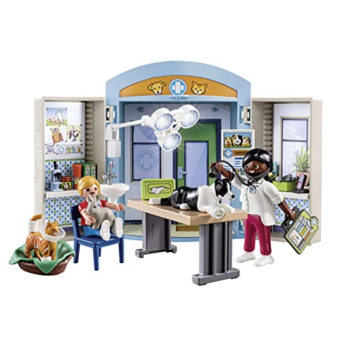 Playmobil Vet Clinic Play Box