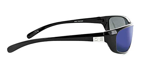 Optic Nerve - 2022 Premium & Affordable Polarized Sport Sunglasses for Men/Women, Backwoods Edition with Shiny Black Frame/Smoke Lens