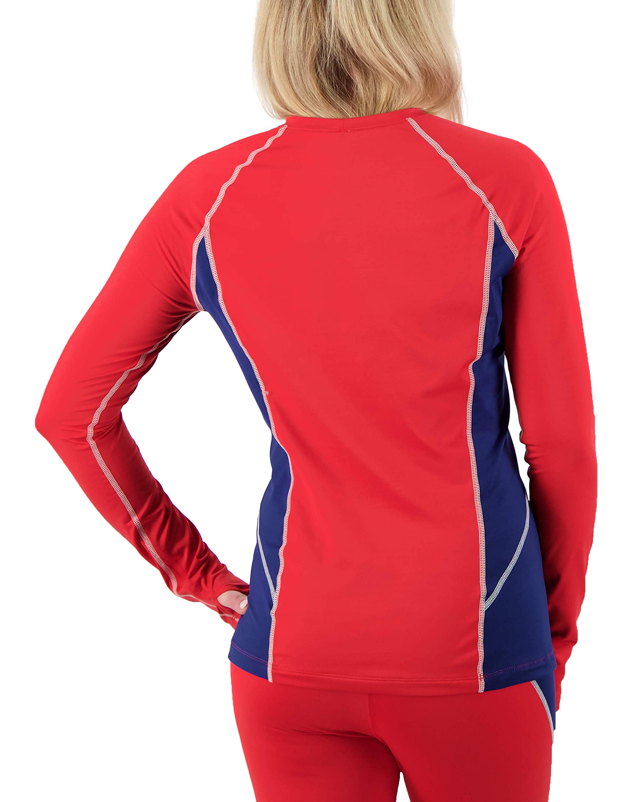 Obermeyer Womens Discover Crew Top, Finish Line, Large