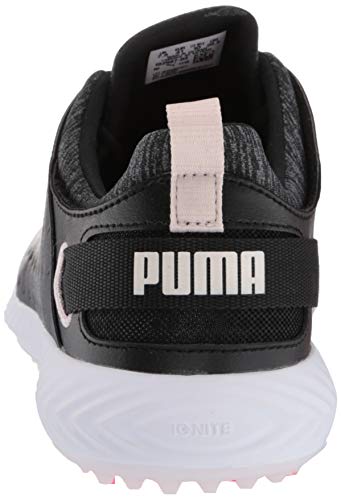 Puma Golf Women's Ignite Blaze Pro Golf Shoe, Puma Black-Rosewater, 8.5 M US