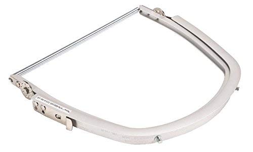 MSA 10158799 V-Gard Frame - General Purpose & Elevated Temperature Applications, Fits Cap-Style Hard Hats, Metal - Heavy Duty Anodized Aluminium, Durable & Replaceable Safety Helmet Accessory