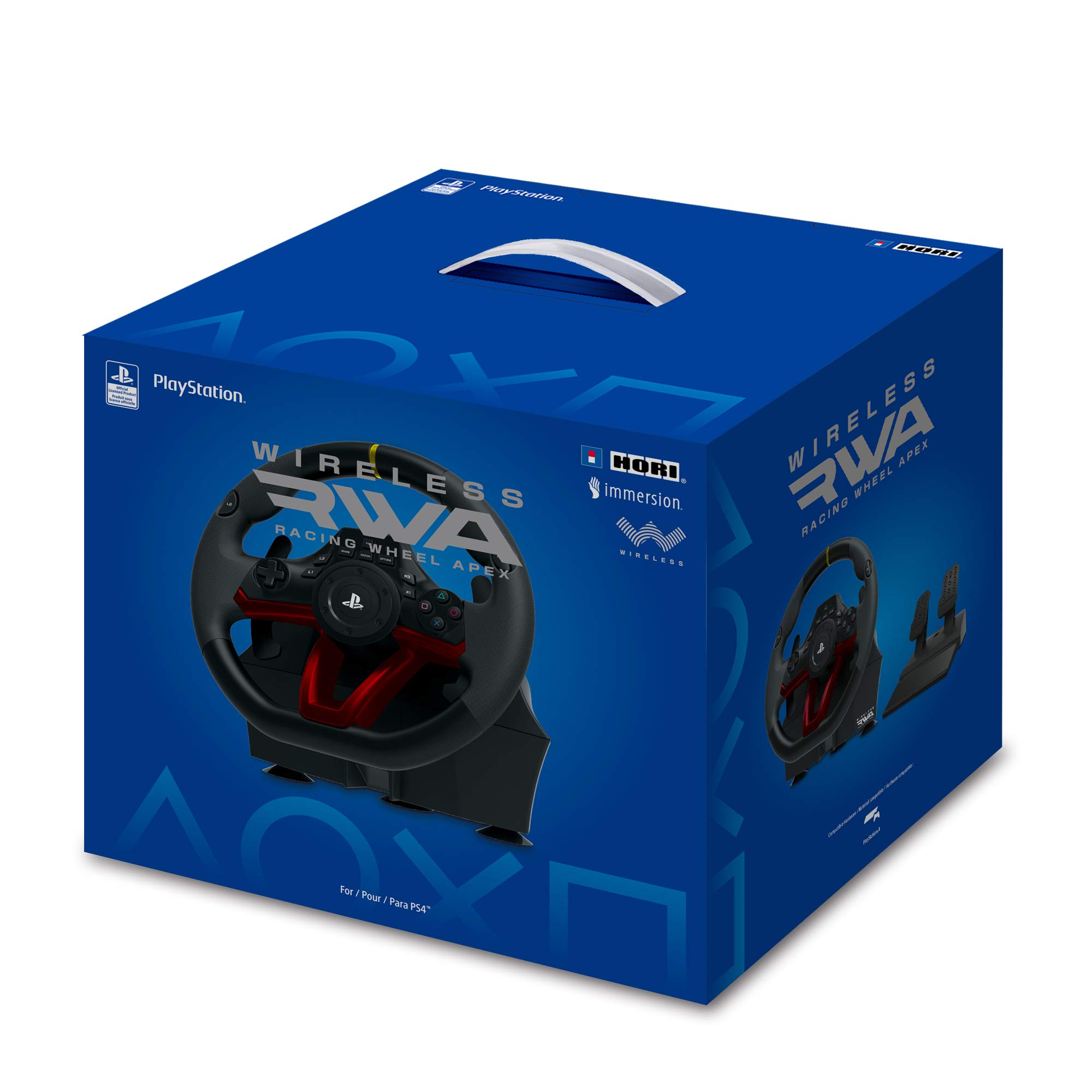 PlayStation 4 Wireless Racing Wheel Apex by HORI - Officially Licensed By SIEA