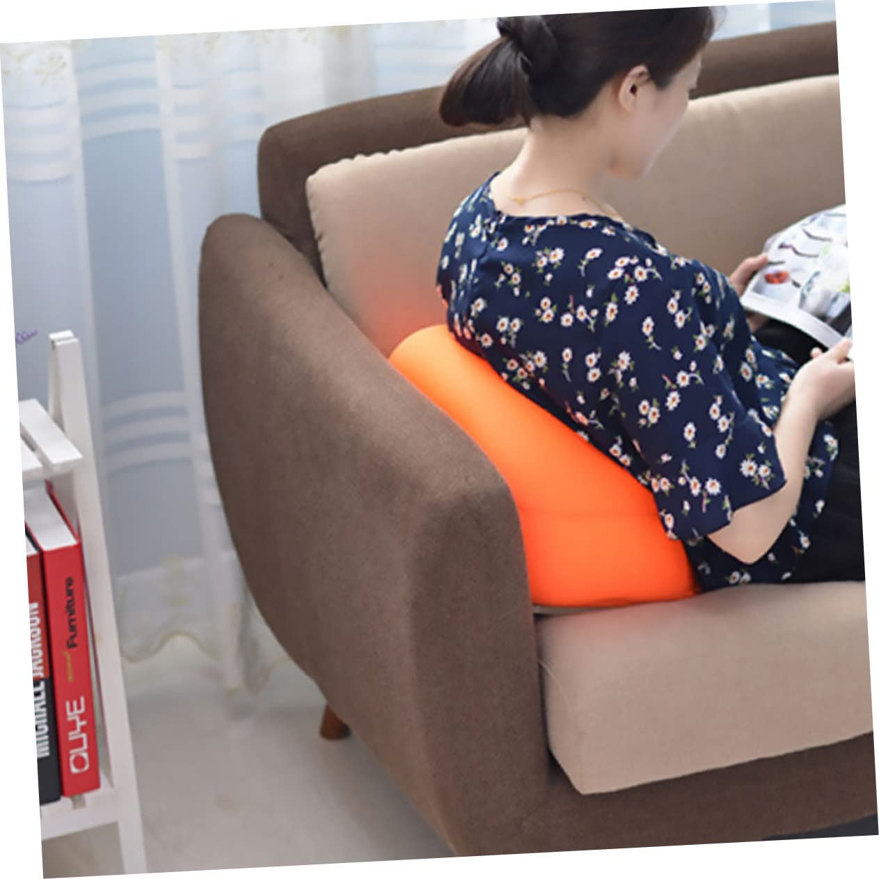NUOBESTY Notebook Desk Bed Cup Holder Lap Desk Office Chair Pillow Computer Lap Desk Lap Tray car Cushion Laptop Tray Lumbar Support Pillow Food Pillow Lap Desk Holder Table Sofa Bed