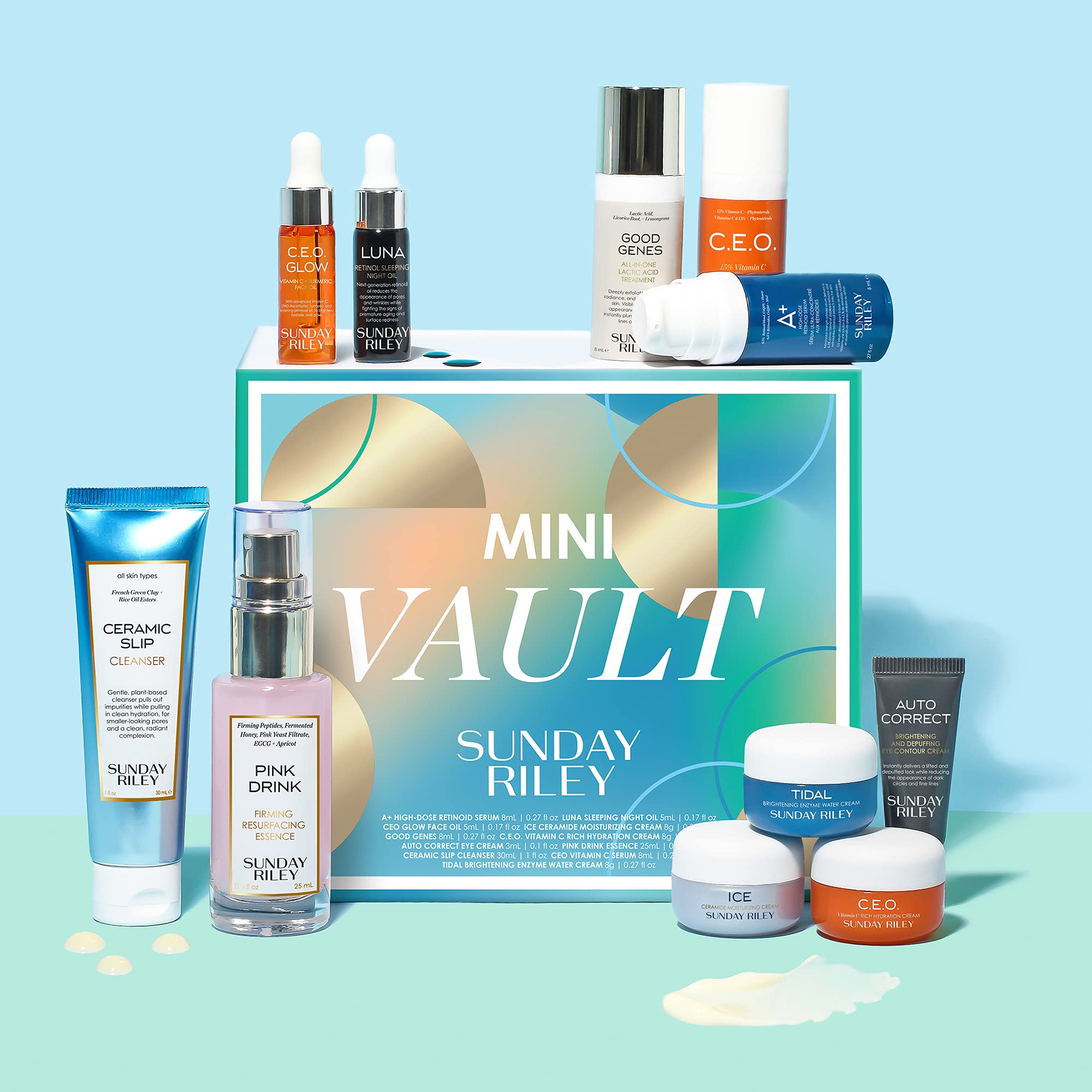 Sunday Riley Mini Vault Skincare Collection, Limited Edition, 1 ct.