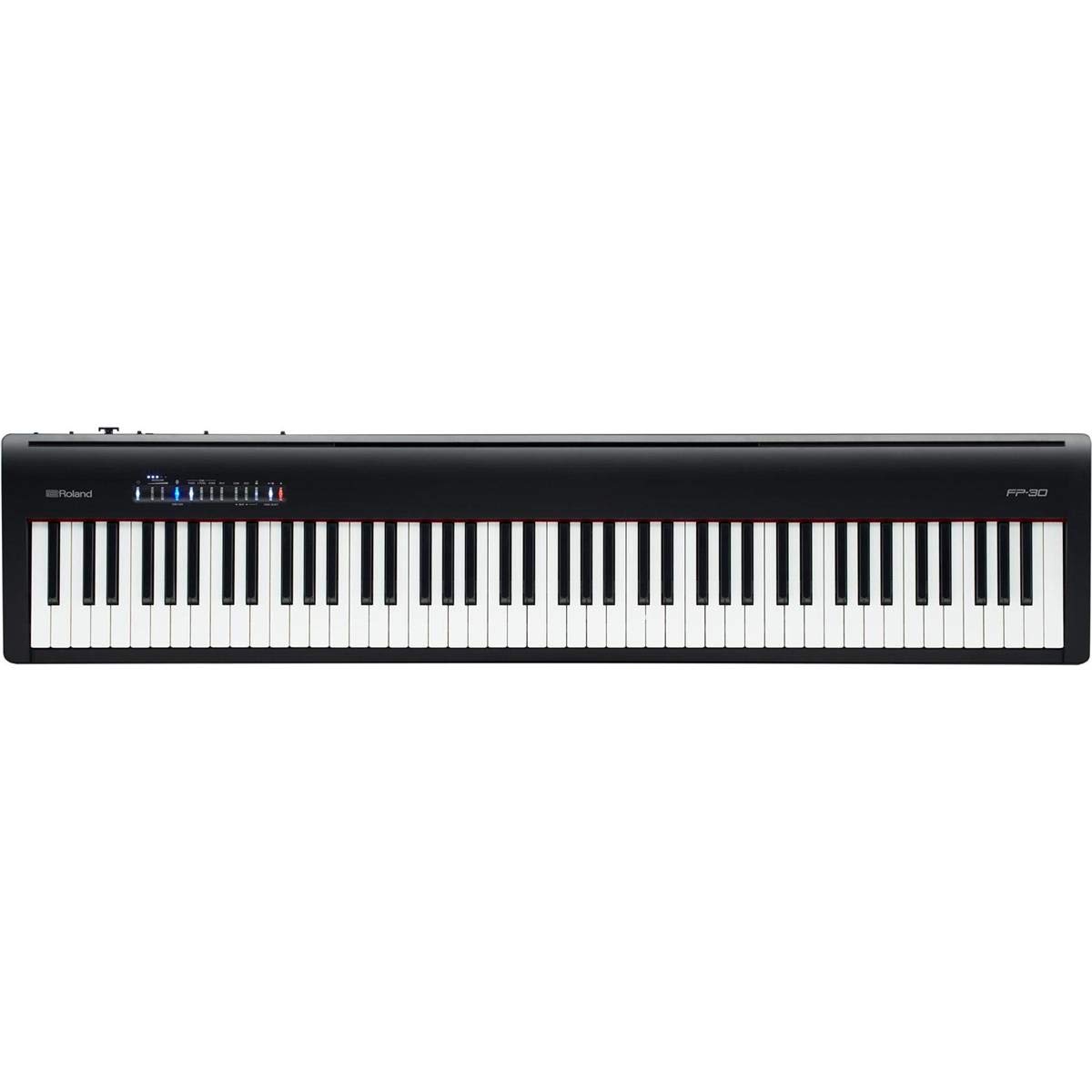 Roland FP-30 88-key Portable Digital Keyboard with Power Amplifier and Stereo Speakers