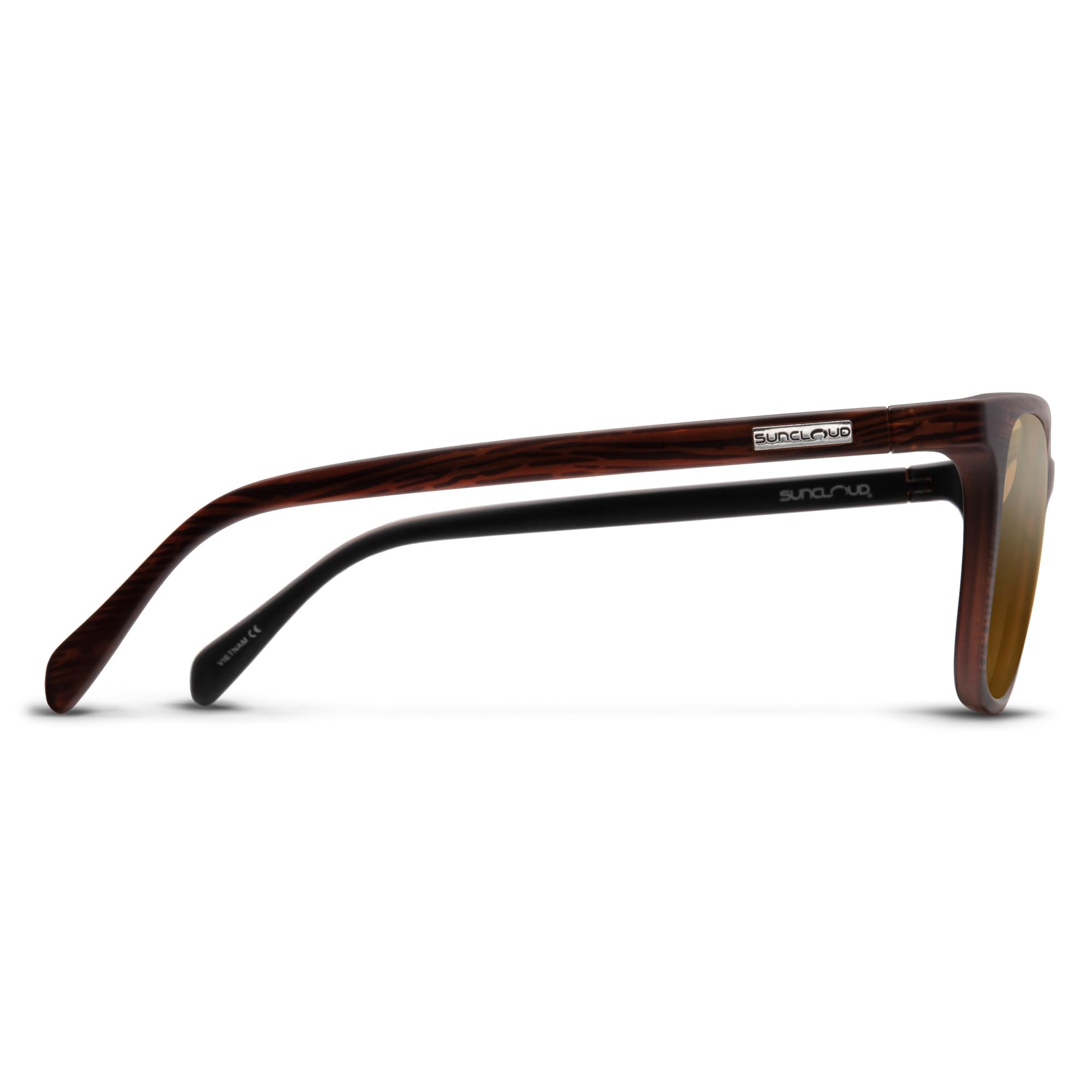 Suncloud Boundary Polarized Sunglasses, Burnished Brown/Polarized Brown, one Size