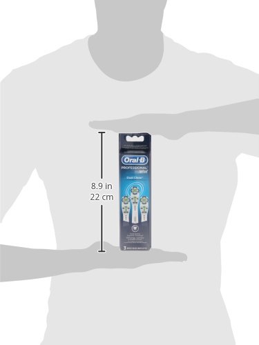 Oral-B Dual Clean Replacement Electric Toothbrush Head, 3 Count