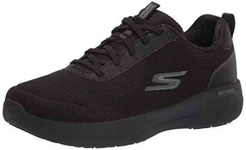 Skechers Women's GO Walk Stability-Magnificent Sneaker, Black, 11