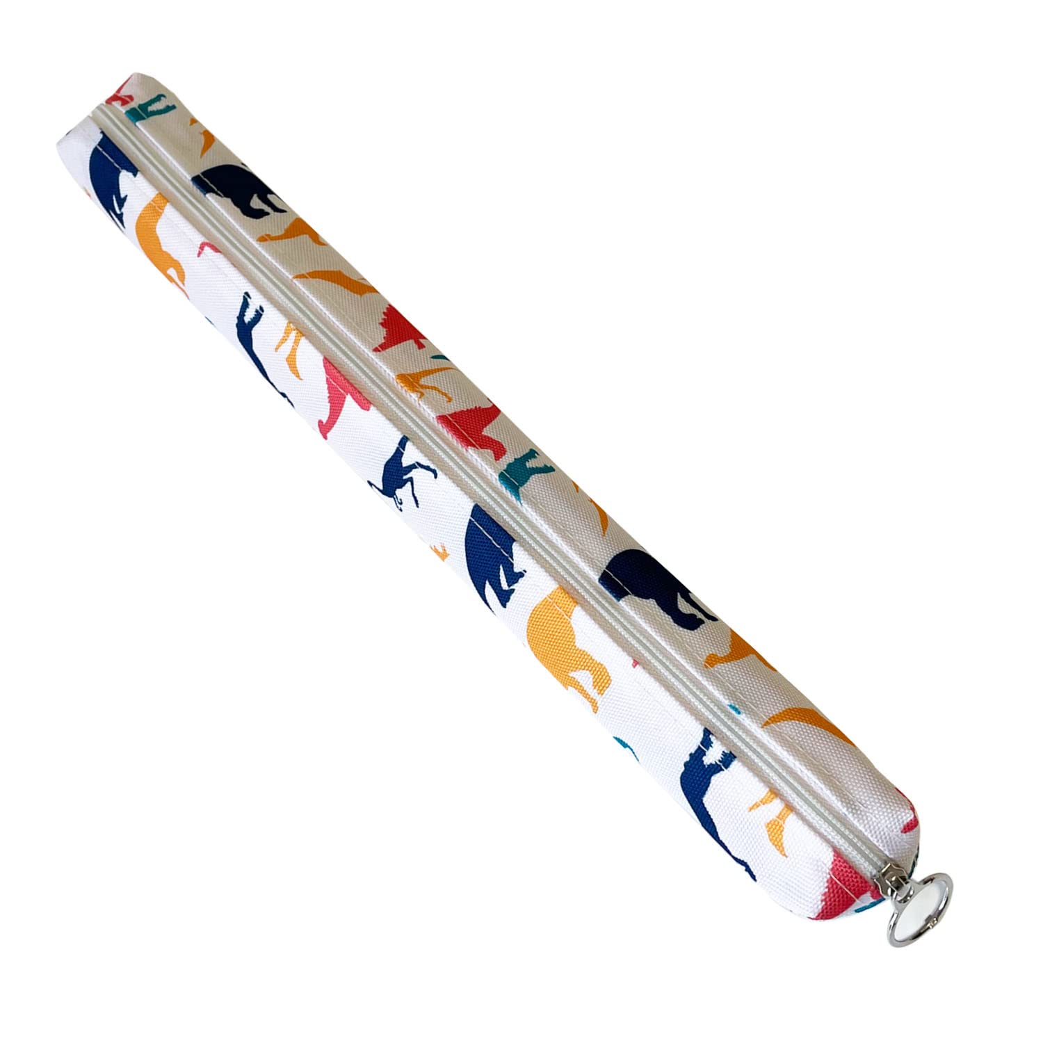Recorder Gift Bag Flute Storage Case Bag, Portable Oxford Fabric White Vertical Flute Case for Recorders