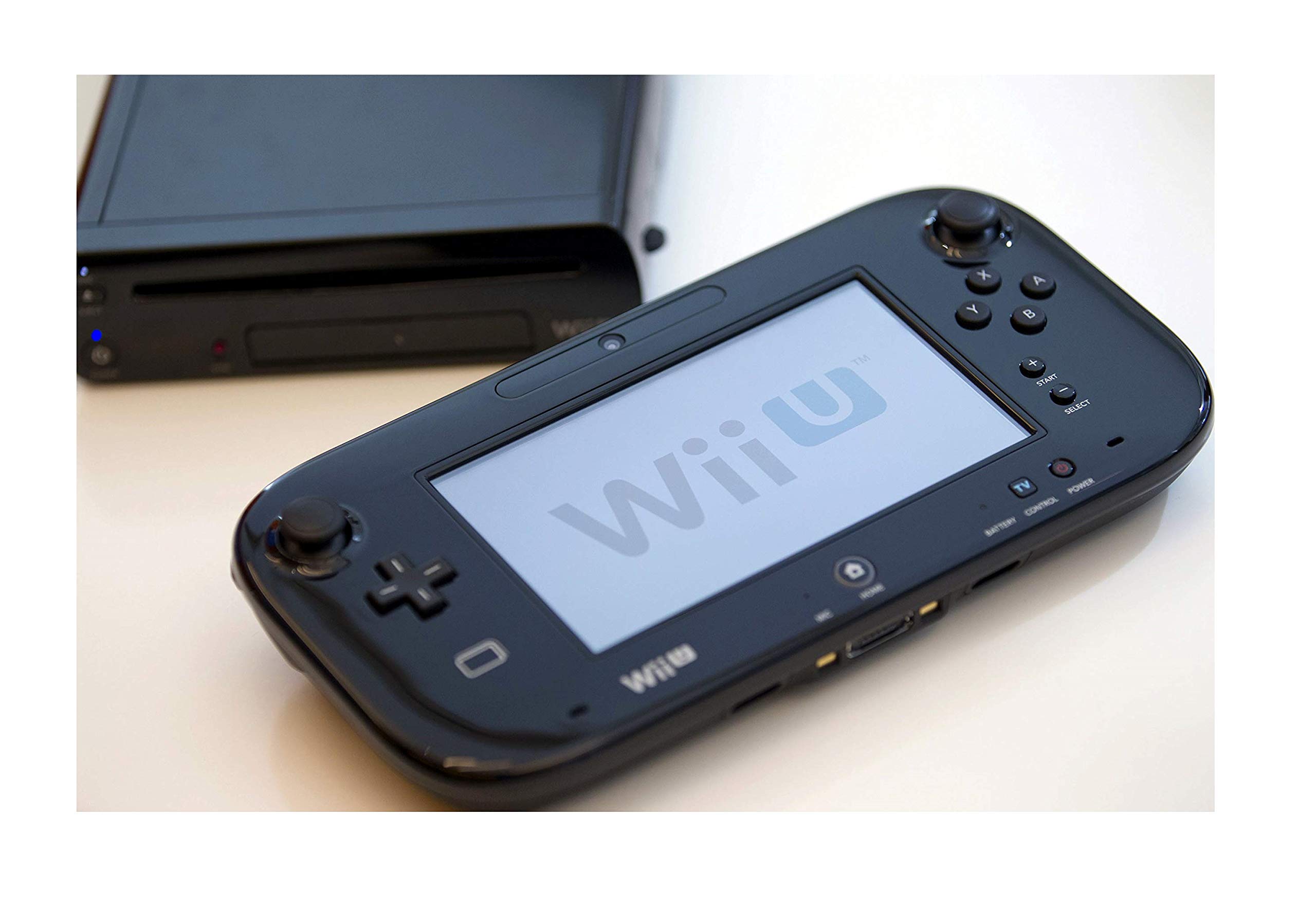 Nintendo WUP-010_CR Wii U Gamepad, Black (Renewed)