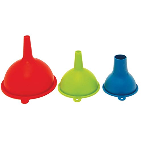 Starfrit Gourmet 093523-003-0000 Silicon Funnels Set - 3 Piece3