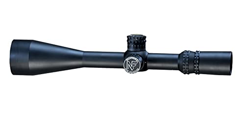 NIGHTFORCE NXS 5.5-22x56mm F2 30mm Tube Precise Black Hunting Gun Scope - ZeroStop Second Focal Plane Long-Range Shooting Scope, Moar - 20 MOA Reticle (C434)