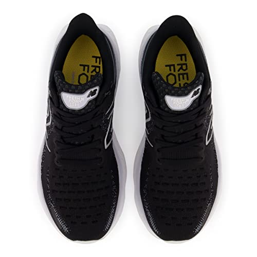 New Balance Women's Fresh Foam X 1080 V12 Running Shoe, Black/Thunder/Violet Haze, 8