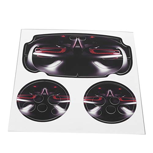 VR Glasses Stickers, VR Controller Headset Stickers Ultra Thin Anti Pollution Comfortable for Quest 2(Wild Hour)
