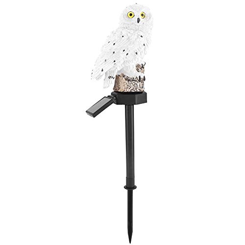 Pasamer Solar Powered Lamp,Solar Powered Waterproof Garden Light Outdoor Lawn Lamp for Home Garden Lighting(White)