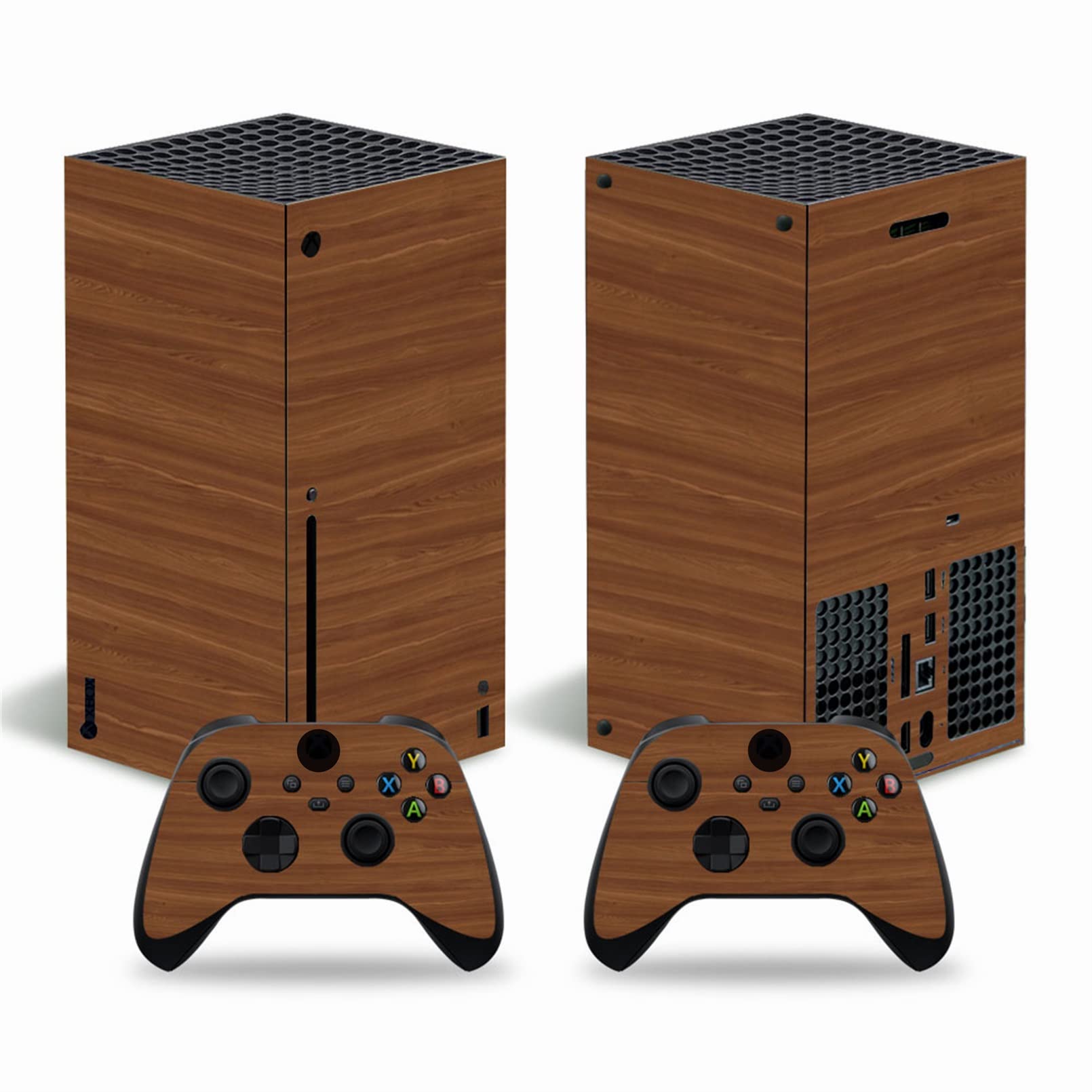 Top factory Skin Decal Protective Vinyl Skin Decal Cover for Series X Console Skins Wrap Sticker with Two Free Wireless Controller Decals 99952 Decal