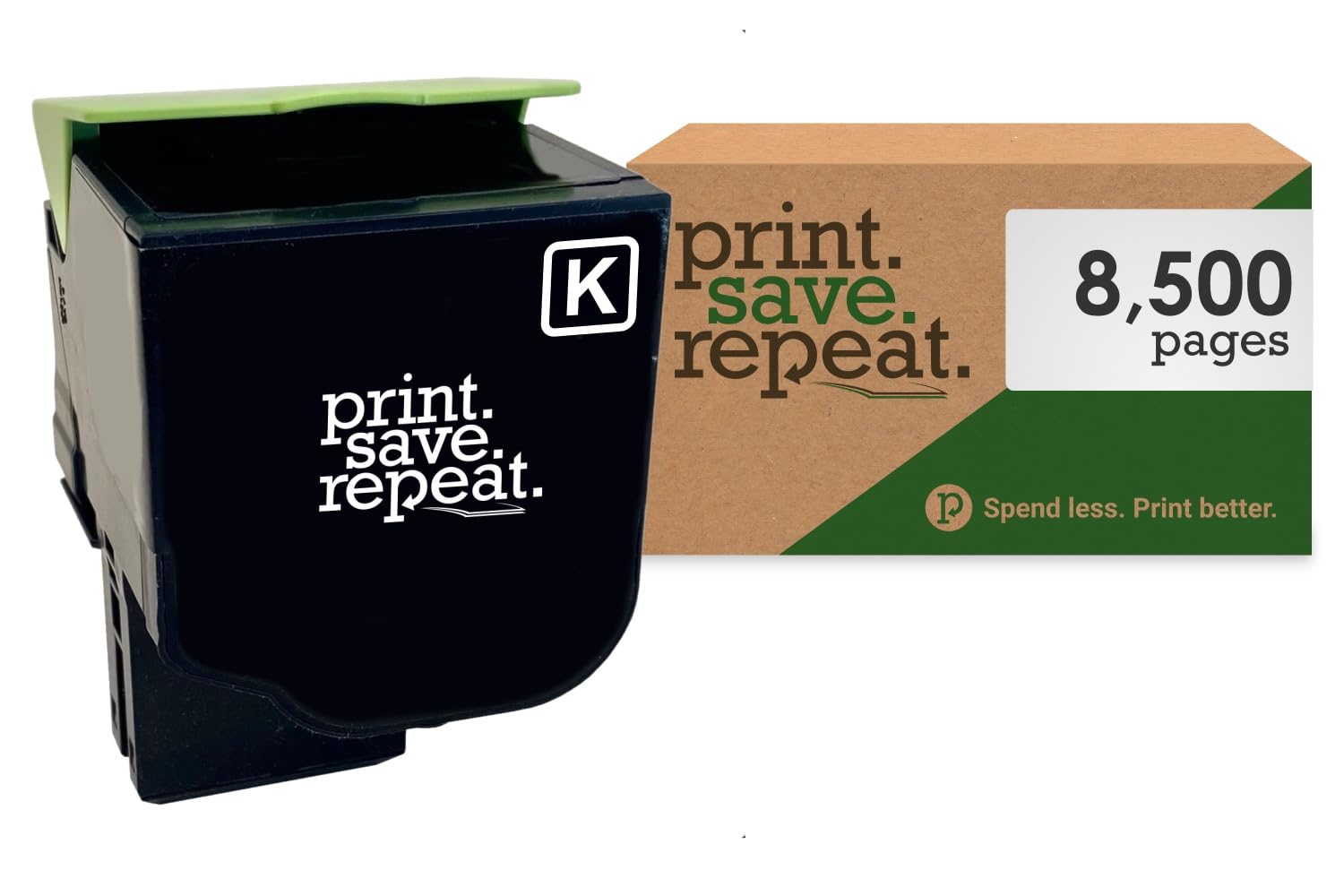 Print.Save.Repeat. Lexmark 78C1XK0 Black Extra High Yield Toner Cartridge for CS421, CS521, CS622, CX421, CX522, CX622, CX625 Laser Printer [8,500 Pages]
