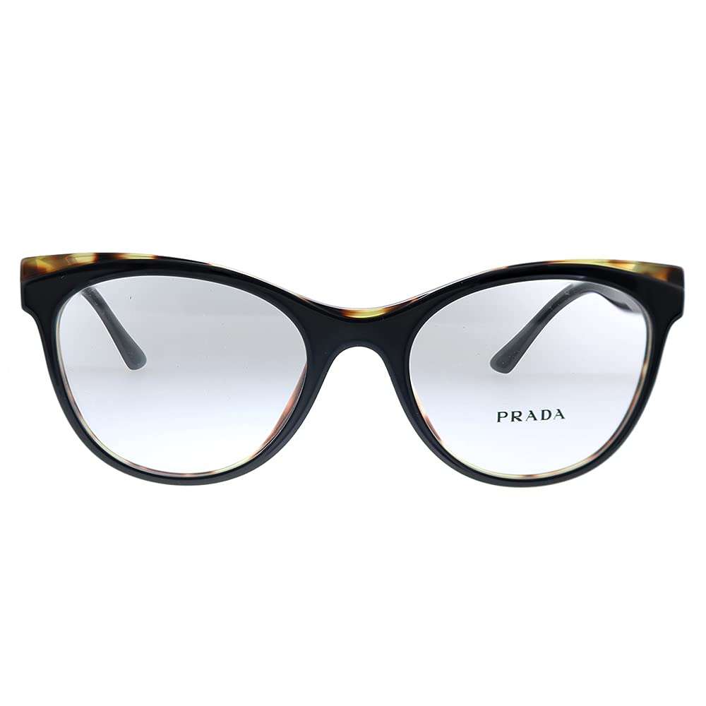 Prada PR 05WV 3891O1 Blue Brown Plastic Butterfly Eyeglasses 53mm