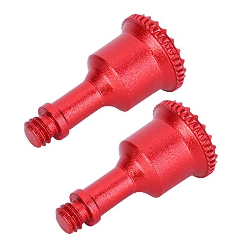 Uxsiya Drone Accessories Fits 1Pair Remote Control Joystick Thumb Rocker for Drone(red)