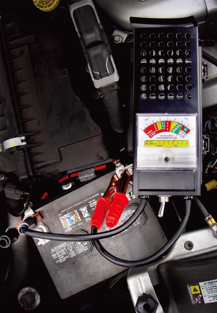 Q-TECH Battery Load Tester 100 Amp 6/12V with Metal Switch