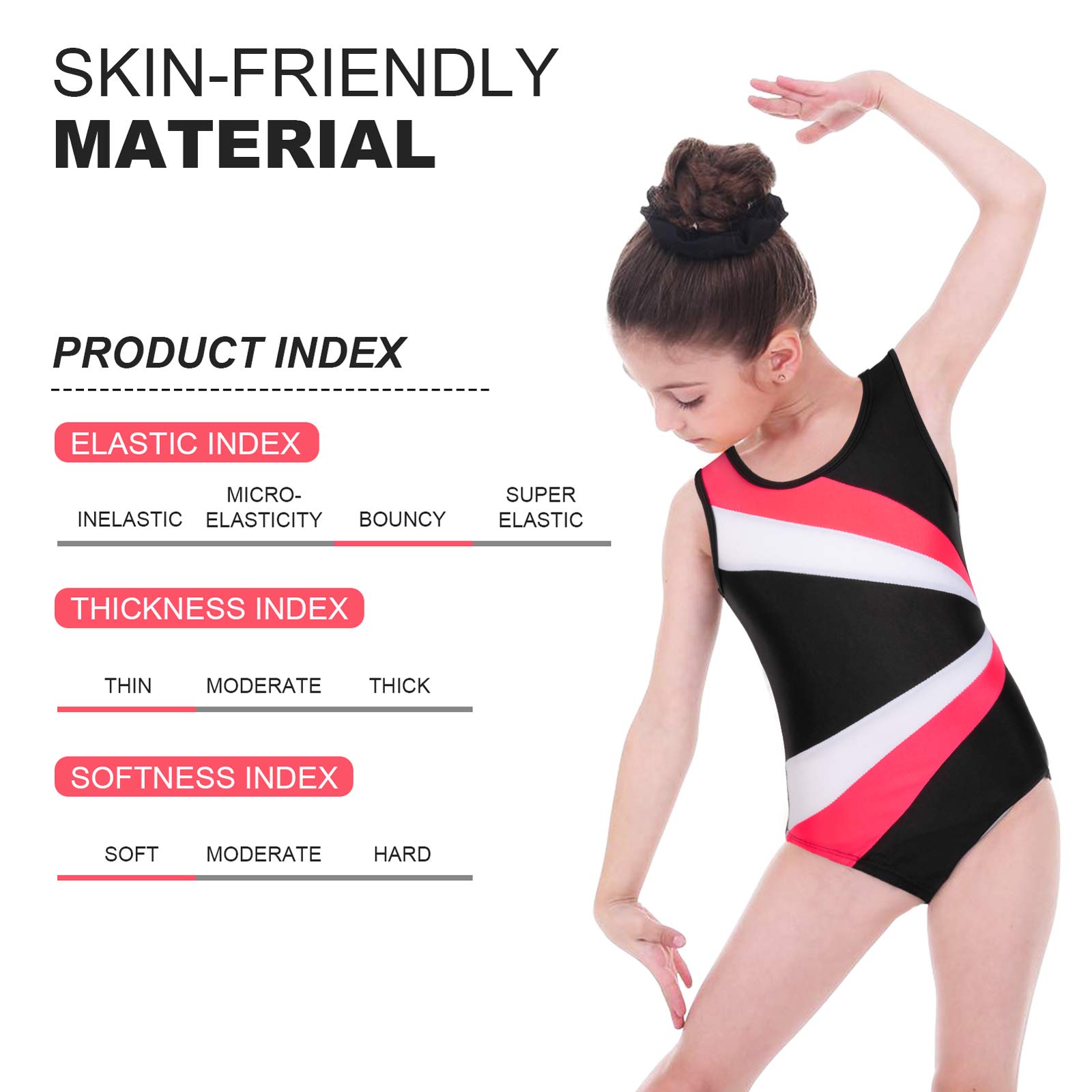 Stanpetix Gymnastics Leotards for Girls - Dance Ballet 4-15 Years Outfit