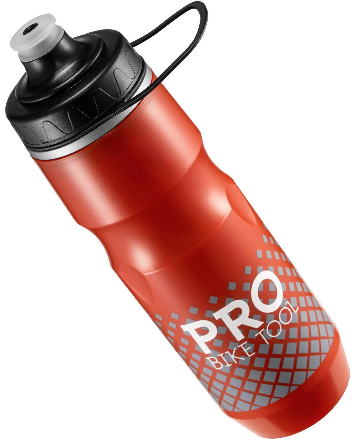 PRO BIKE TOOL Insulated Bike Water Bottle + Bicycle Water Bottle Bundle - for Road or Mountain Bikes
