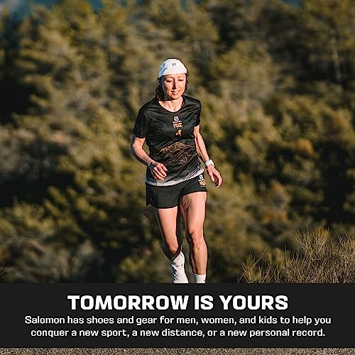 Salomon womens Salomon Women's Speedcross 5 for Women Trail Running Shoe, Wrought Iron/Spray/White, 9.5 US