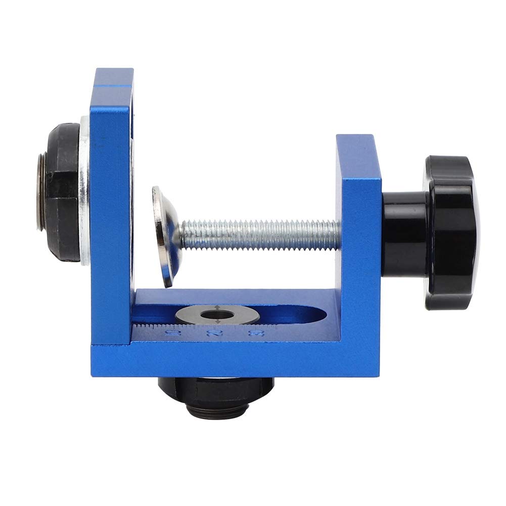 Orenic 3 in 1 Pocket Hole Jig Kit, Drill Guide Hole Opener Woodworking Locator, Hole Jig Positioning Punch Tools with Positioning Clip, Adjustable Drilling Guide for Puncher Locator Carpentry Woodwork