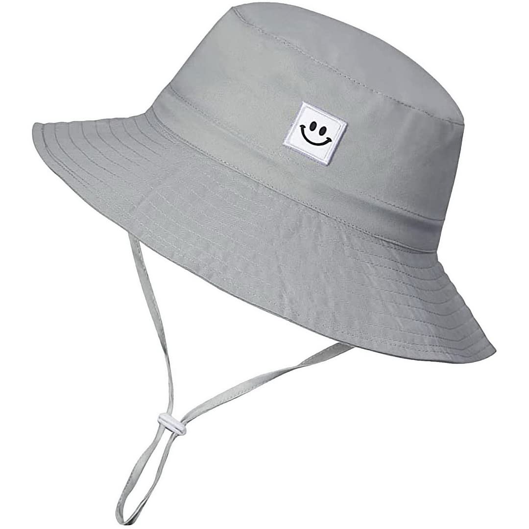 Vashion Baby Bucket Hats 6-12-24 Months UPF50+ Baby Sun Hats 2Pack