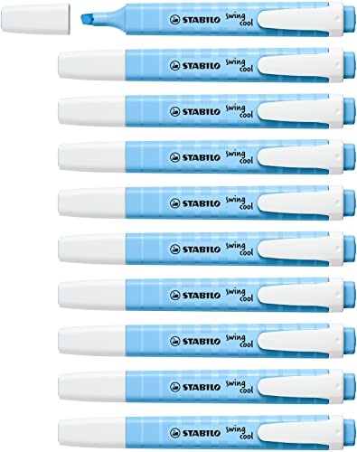 Stabilo Fluorescent Marker Swing Cool Pastel Windy Blue