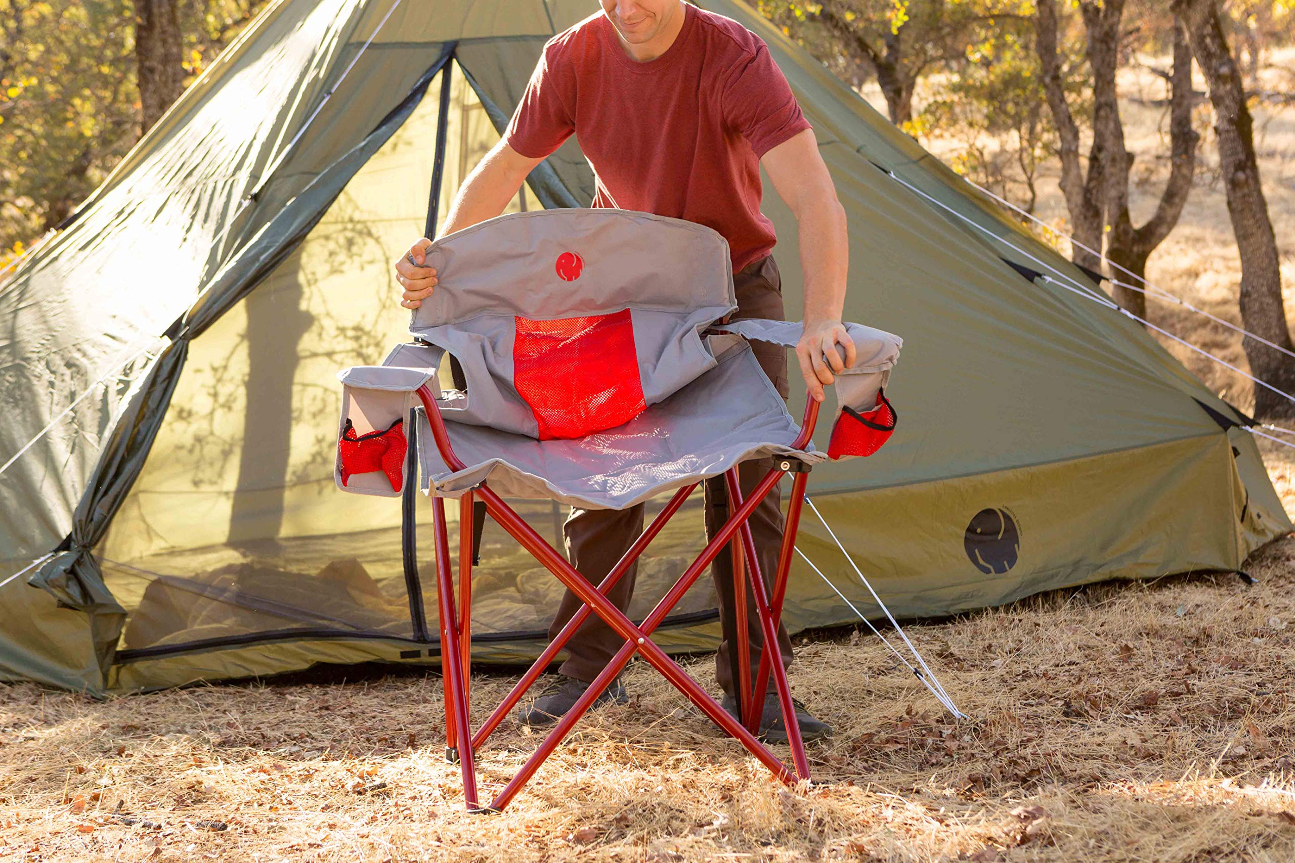 OmniCore Designs 12 Person 18' Teepee Camping Tent with Vented Roof