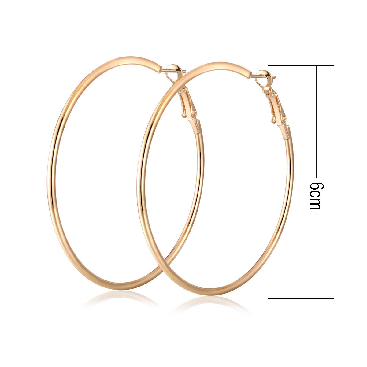 Starain 12 Pairs Gold Hoop Earrings for Women Long Layered Leaf Earrings Vintage Statement Dangle Drop Earrings Set