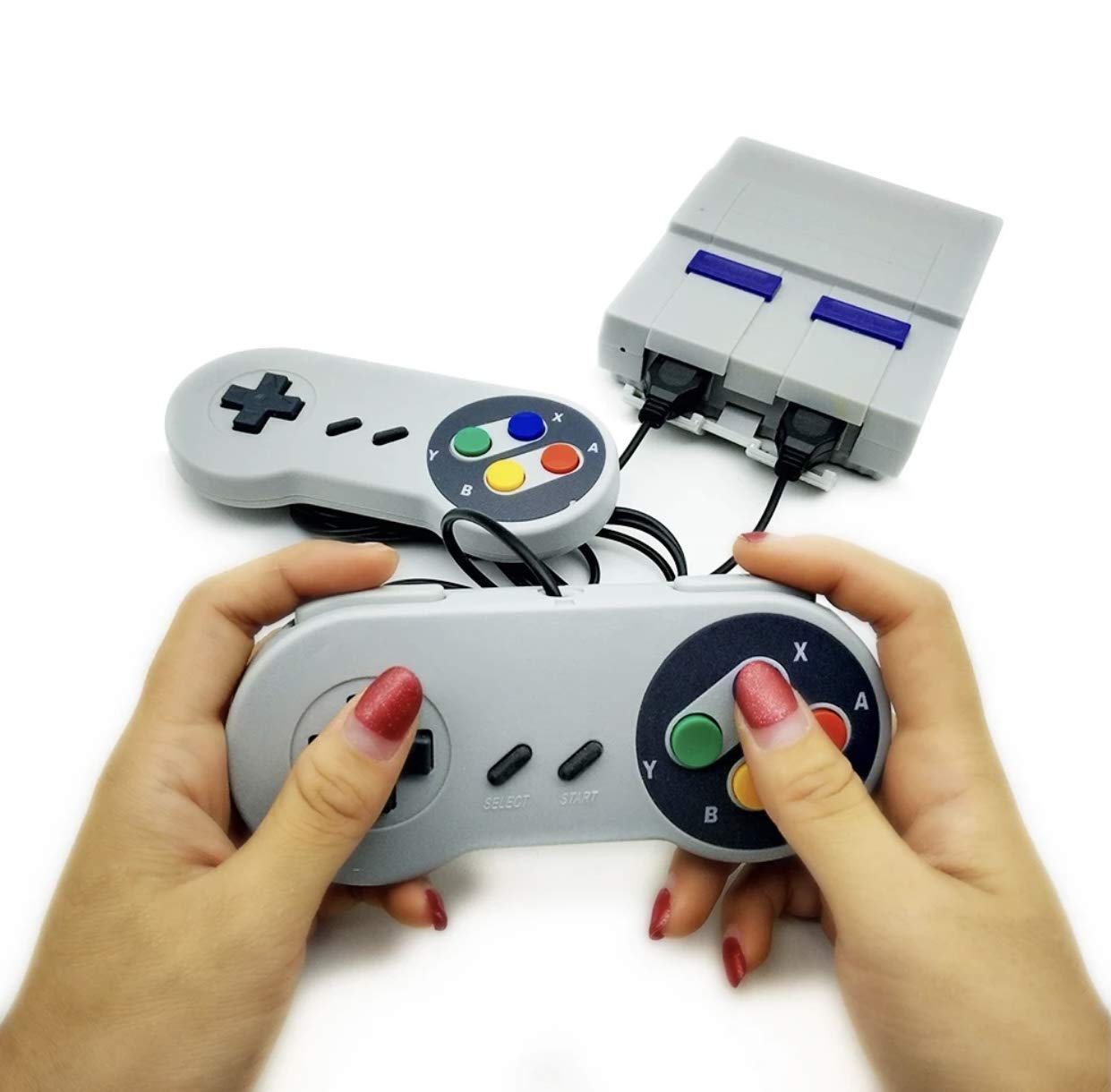 SUPER MINI NINTENDO GAME CLASSIC ANNIVERSARY EDITION, INCLUDED 400 CLASSIC GAME, SUPERMARIO, MORTAL KOMBAT, TANK, CIRCO, CONSOLA DE JUEGOS CON 400 JUEGOS