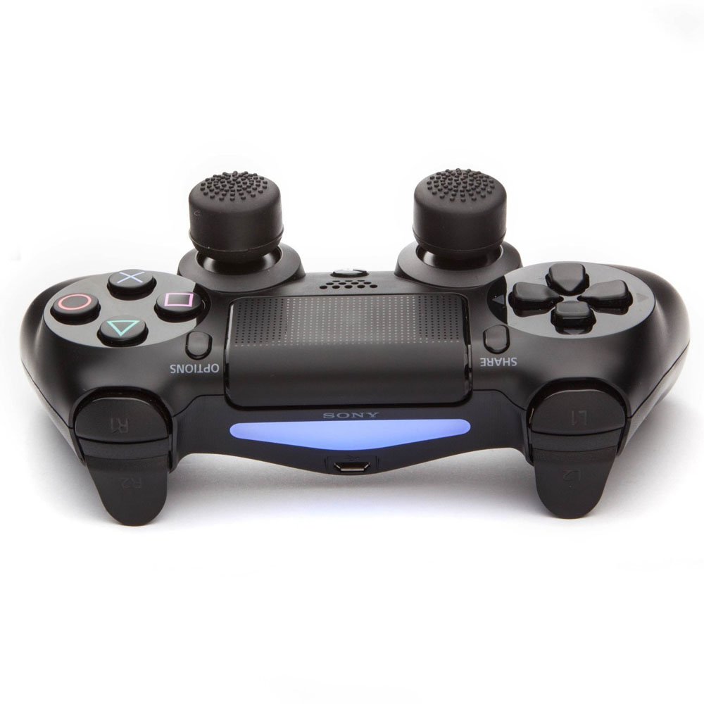 Pandaren Pack of 8 pcs Thumb Grip Thumbstick for PS5, PS2, PS3, PS4 Xbox 360, Wii U Controller (not for Xbox One Controller)