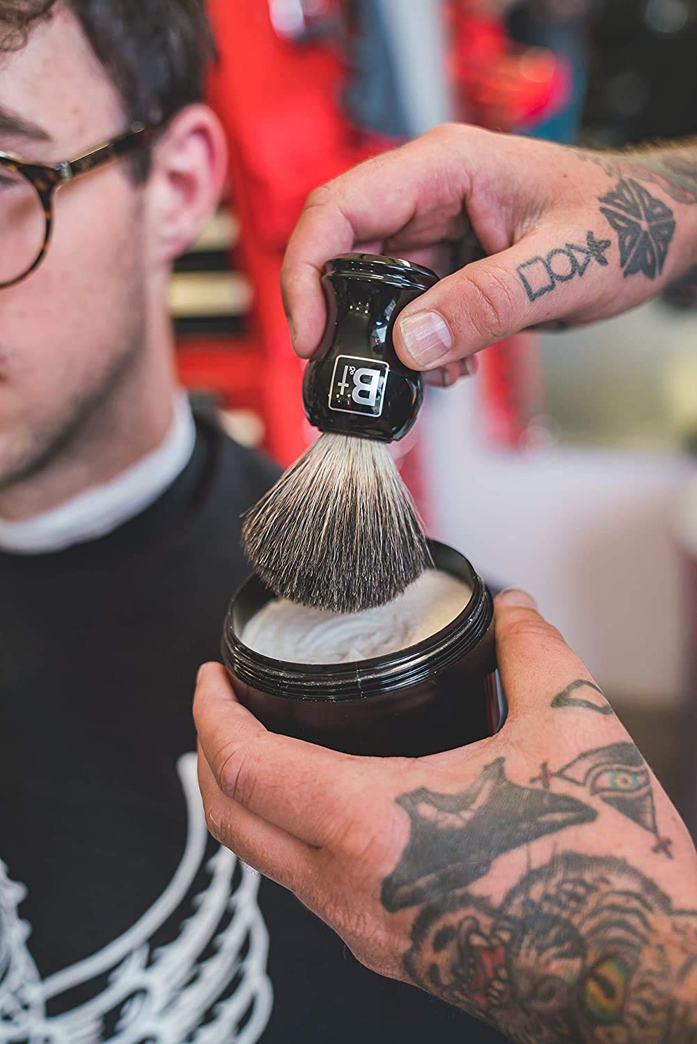 Pure Badger Hair Wet Shaving Brush – Bib & Tucker, Shave Care for Men