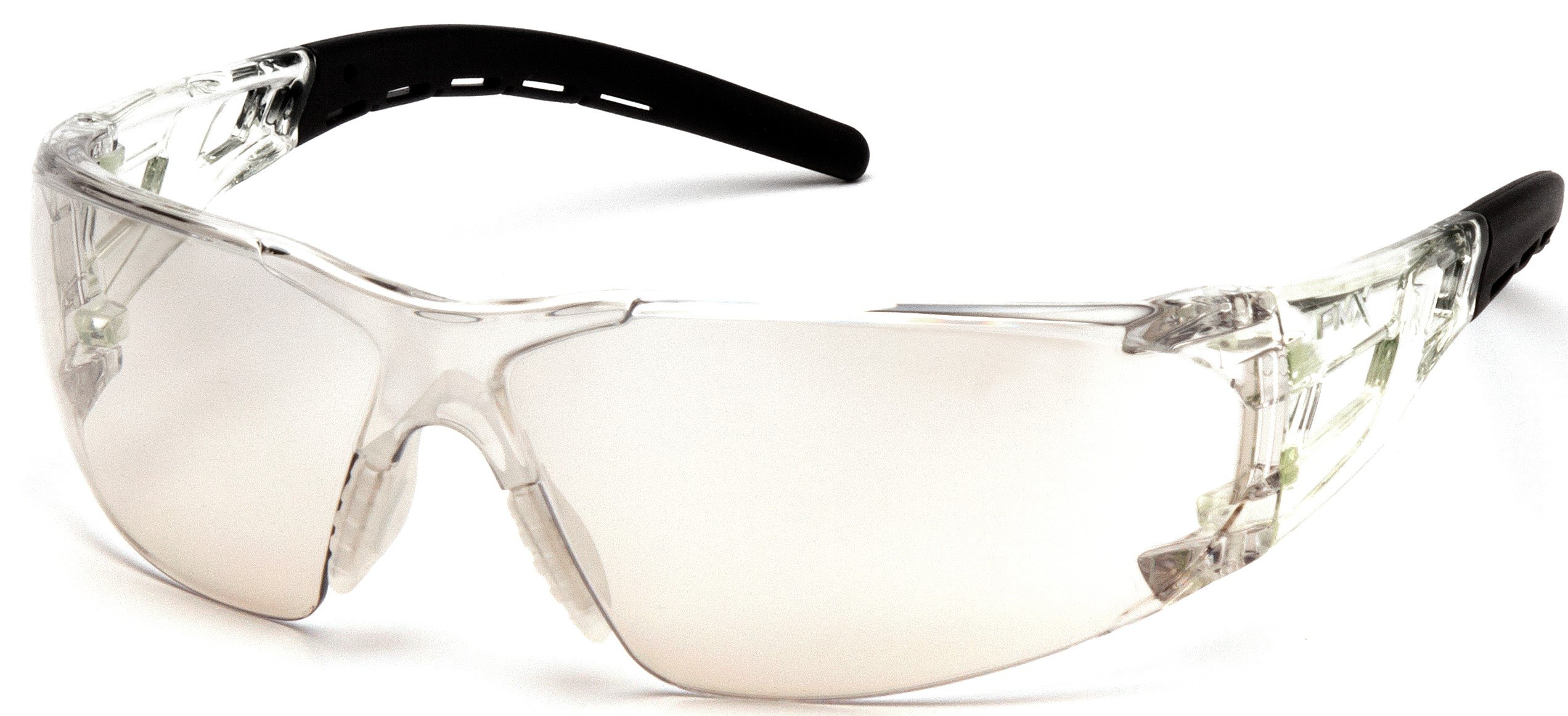 Pyramex Fyxate Safety Glasses, Indoor/Outdoor Mirror Lens