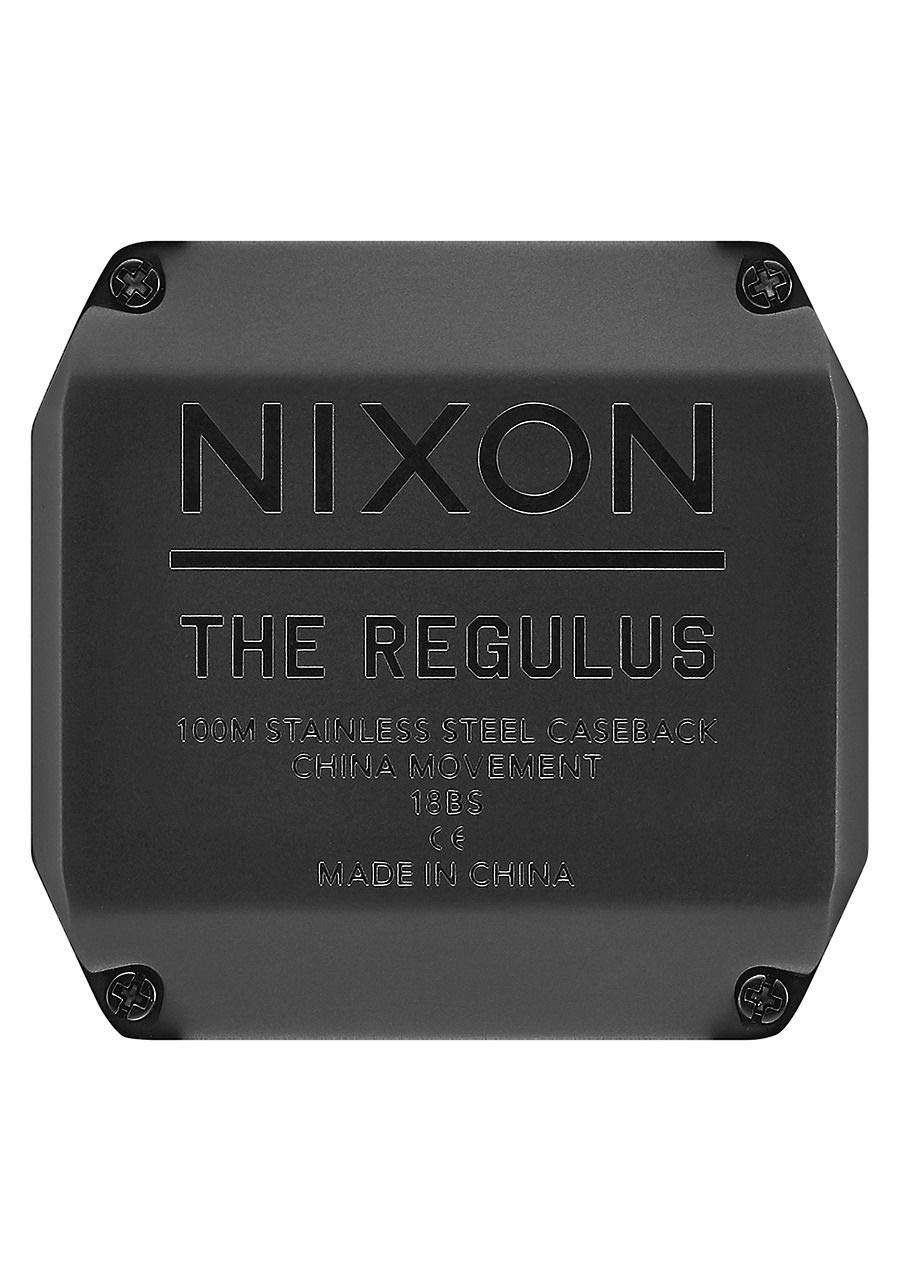 NIXON Regulus A1180 - Multicam - 100m Water Resistant Men's Digital Sport Watch (46mm Watch Face, 29mm-24mm Pu/Rubber/Silicone Band)