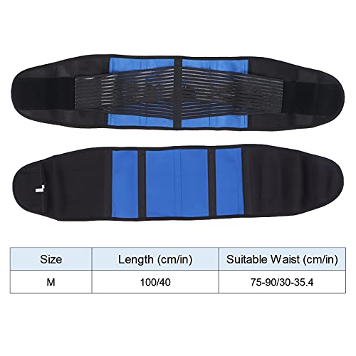 Waist Trainer Belt, Back Belt Support for Men Back Support Belt Back Belt Support for Women for Relieve Back Pain for Prevent Injuries(M)