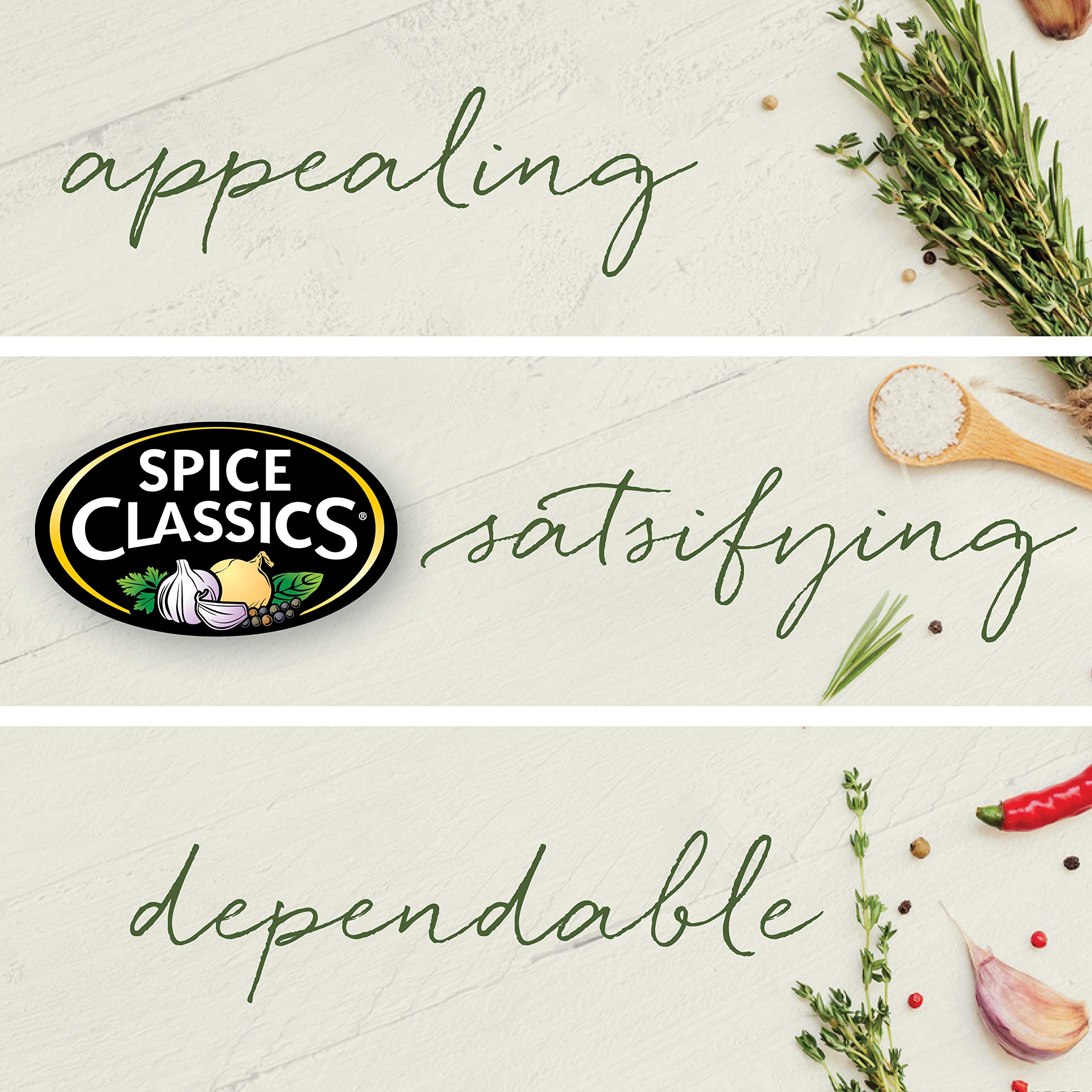 Spice Classics Paprika, 16 oz - One 16 Ounce Container of Red Paprika Seasoning, Perfect as a Garnish or Use on Pork, Chicken, Soup, Pastas, Fish and More