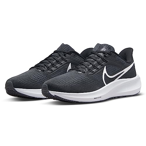 Nike Women's Air Zoom Pegasus 39 Running Trainers Dh4072 Shoes, Black/Dark Smoke Grey/White, 9.5