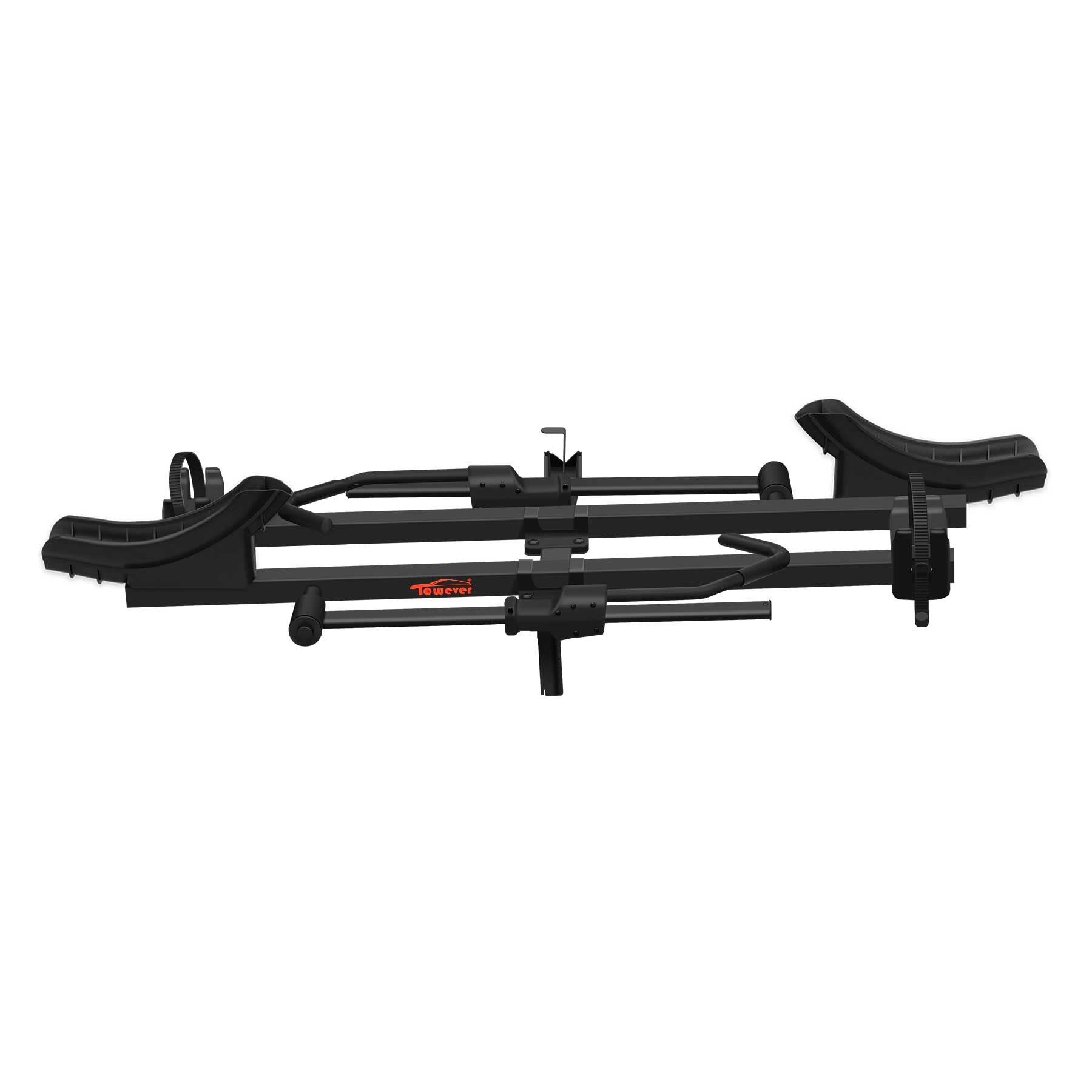 Towever 2" Hitch Bike Rack for 2 Bikes/Ebikes Ratchet Arms, Smart Tilting Easy Access to Trunk x 72 lbs (144 lbs Total) Extra Loading Capacity