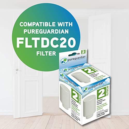 Pure Guardian H1175FL Ultrasonic Cool Mist Humidifier, 90 Hrs. Run Time, 1.5 Gal. Tank Capacity, 390 Sq. Ft. Coverage, Medium Rooms, Quiet, Filter Free, Silver Clean Treated Tank, Essential Oil Tray
