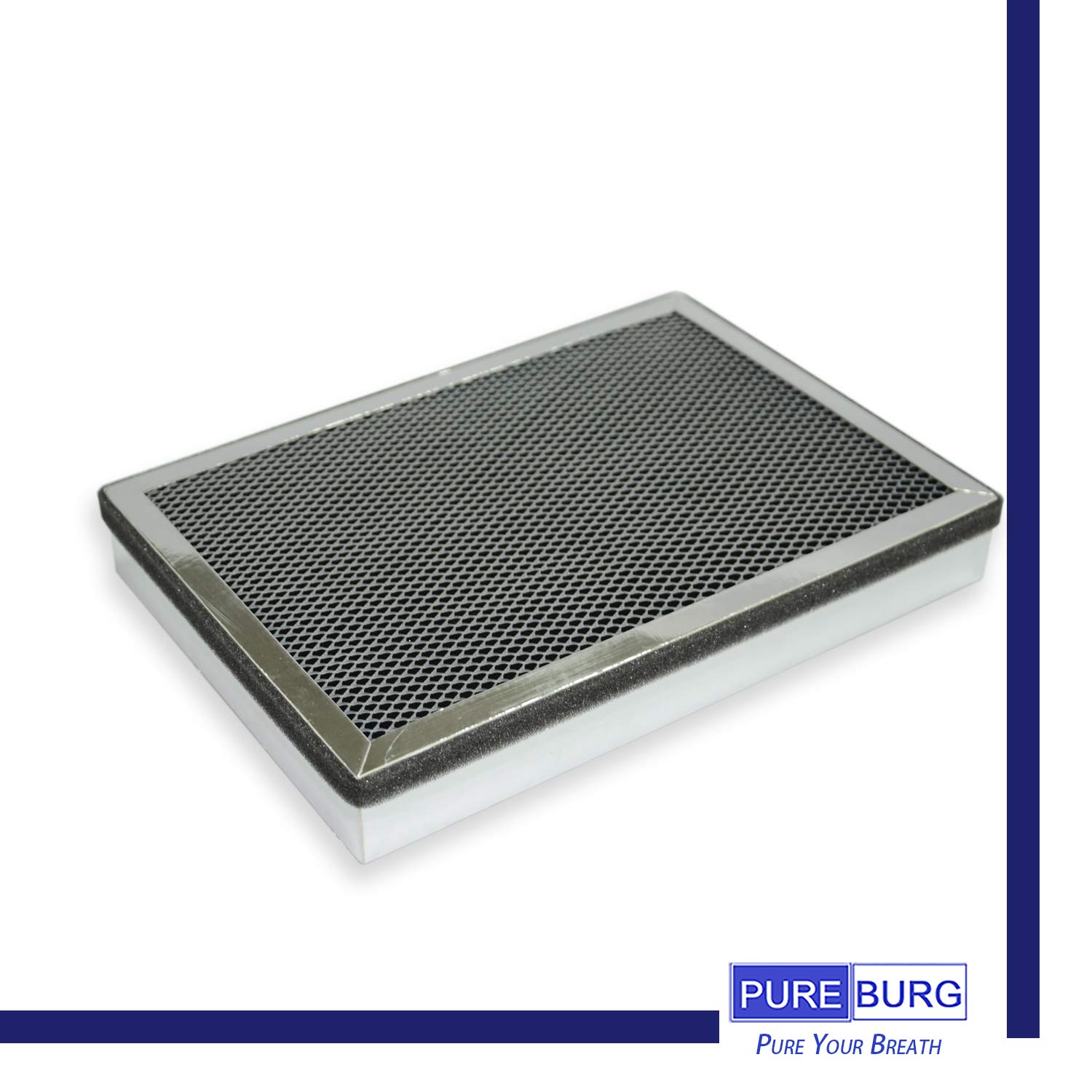 PUREBURG 2-Pack Replacement 3-IN-1 High efficiency HEPA Filters Compatible with Medify MA-25 (MA-25 B/W/S) Air Purifier