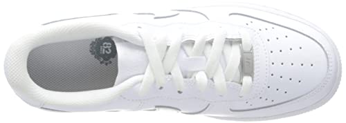 Nike Boy's Air Force 1 LE (Big Kid) White/White 7 Big Kid M